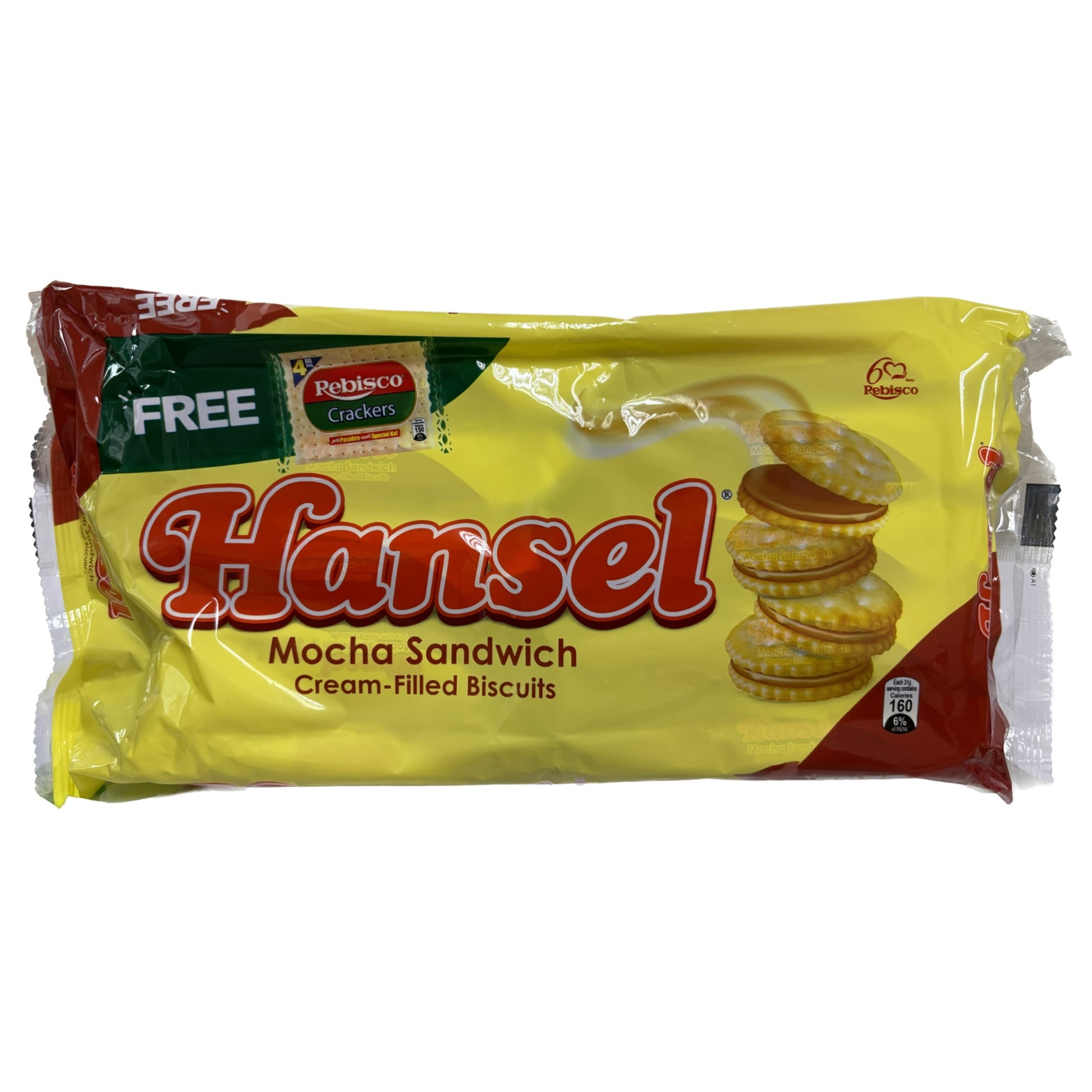 Hansel Mocha Sandwich Cream-Filled Biscuits (31g x 10 packs) – TaraSuki