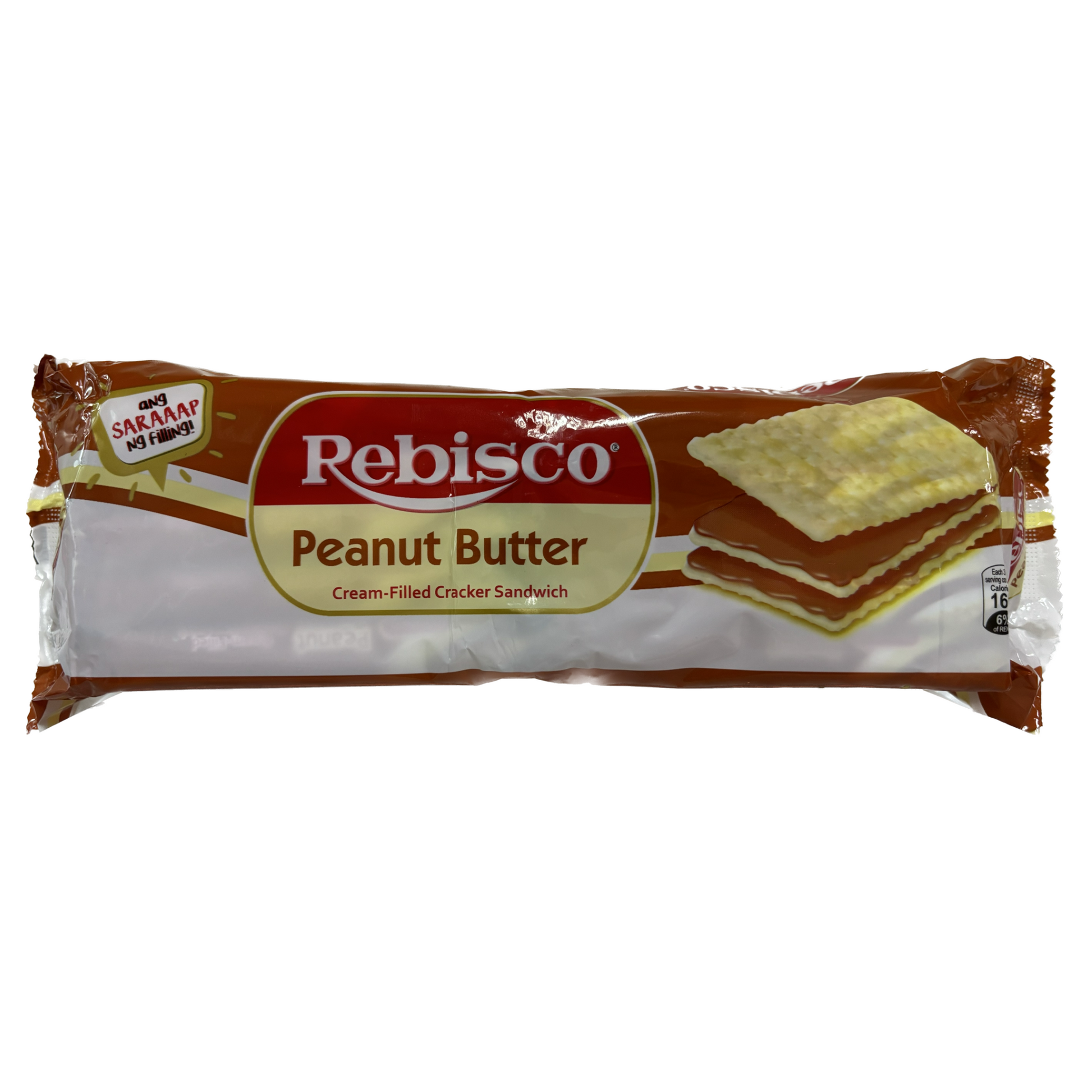 Rebisco Peanut Butter Cream-Filled Cracker Sandwich (33g x 10 packs ...