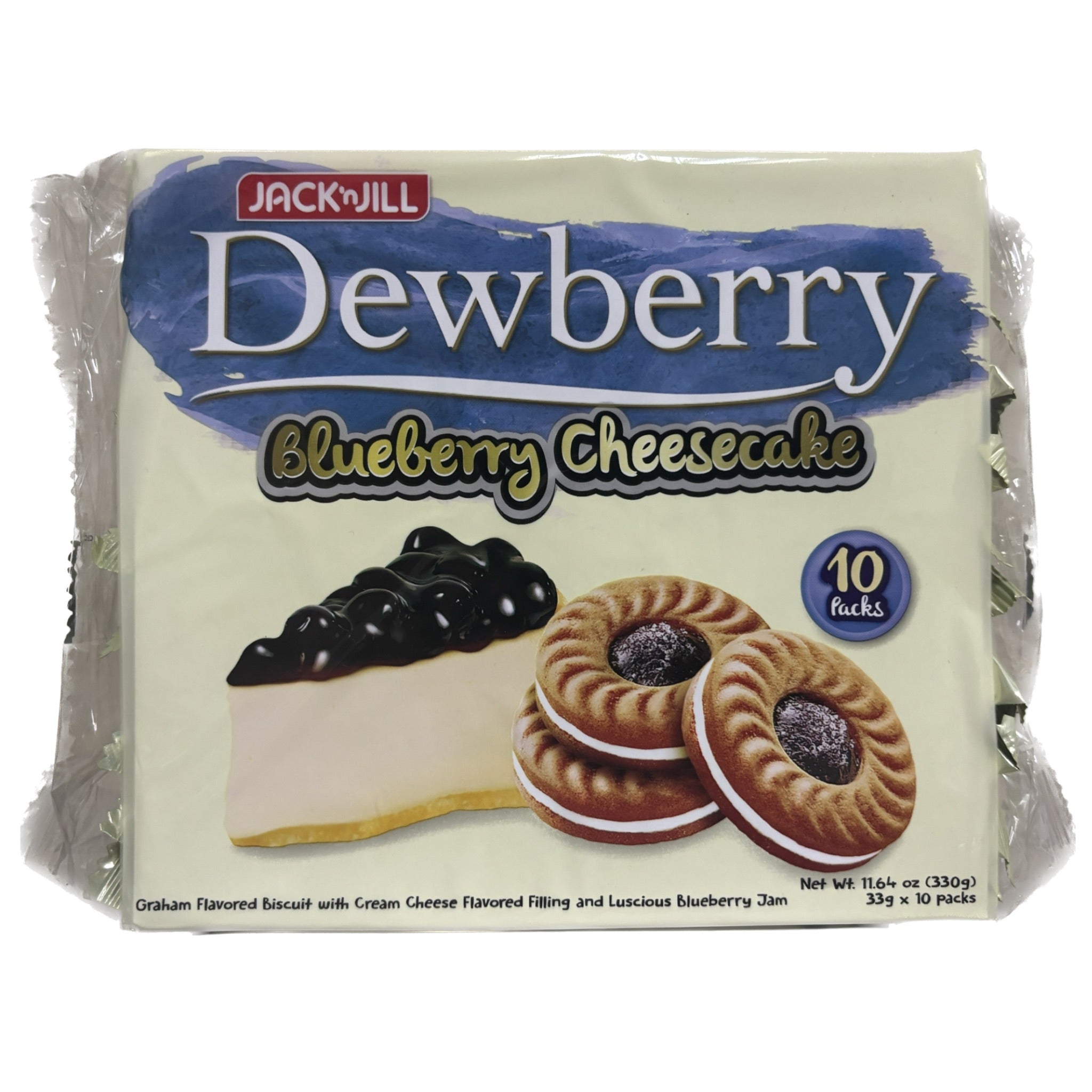 Dewberry Blueberry Cheesecake (33g x 10 packs) – TaraSuki