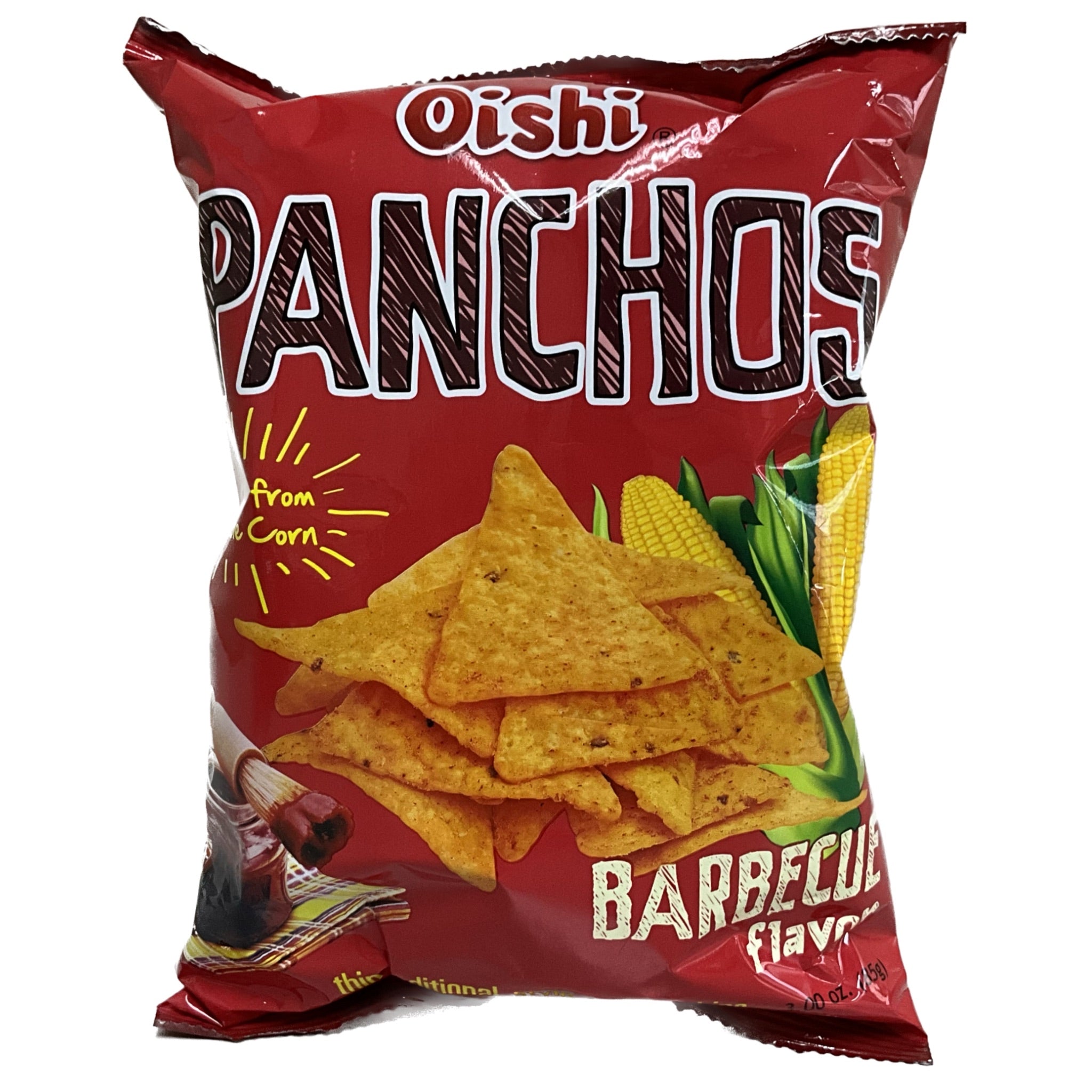 Panchos Barbecue Flavor Tortilla Chips 85g – TaraSuki