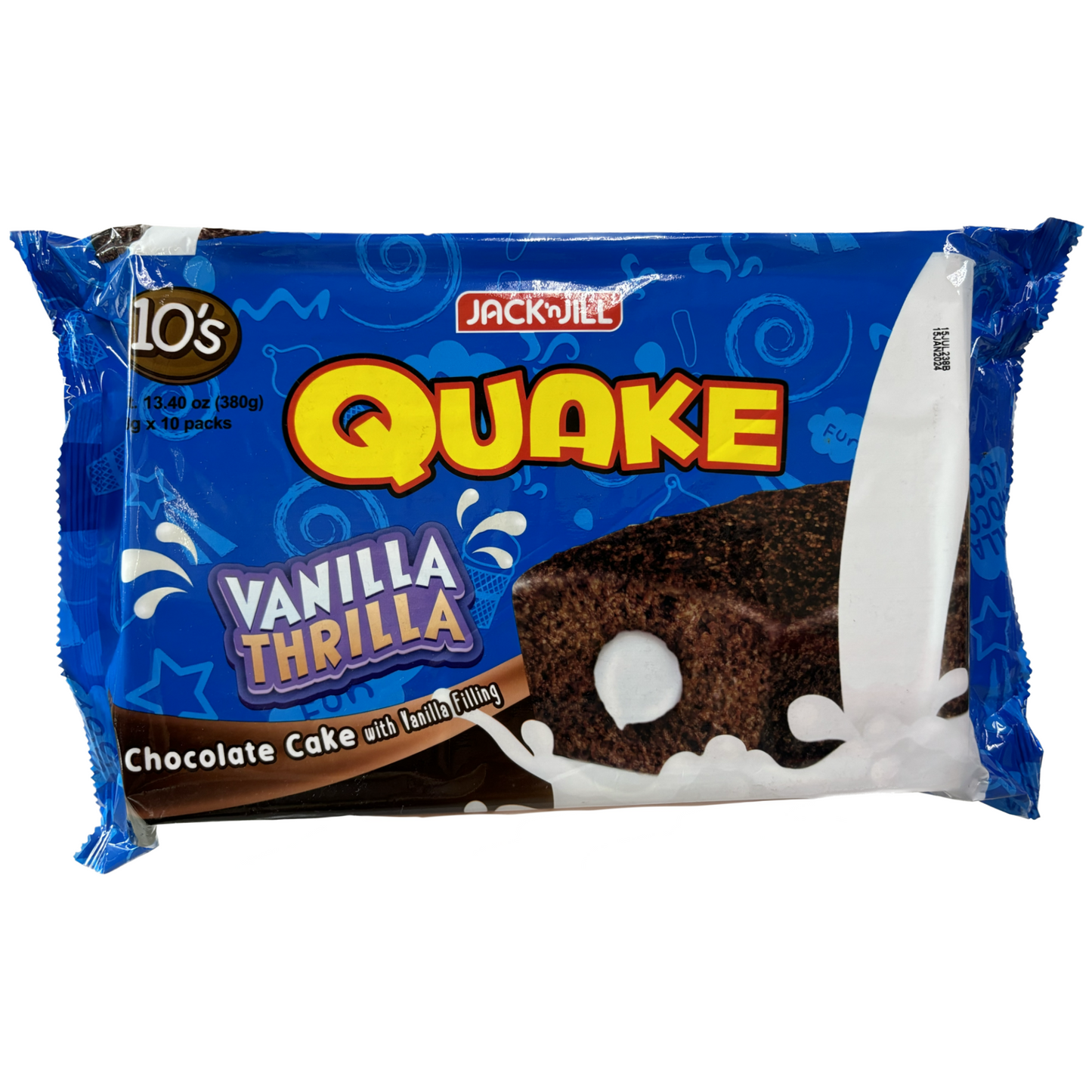 Quake Vanilla Thrilla (38g x 10 packs) – TaraSuki