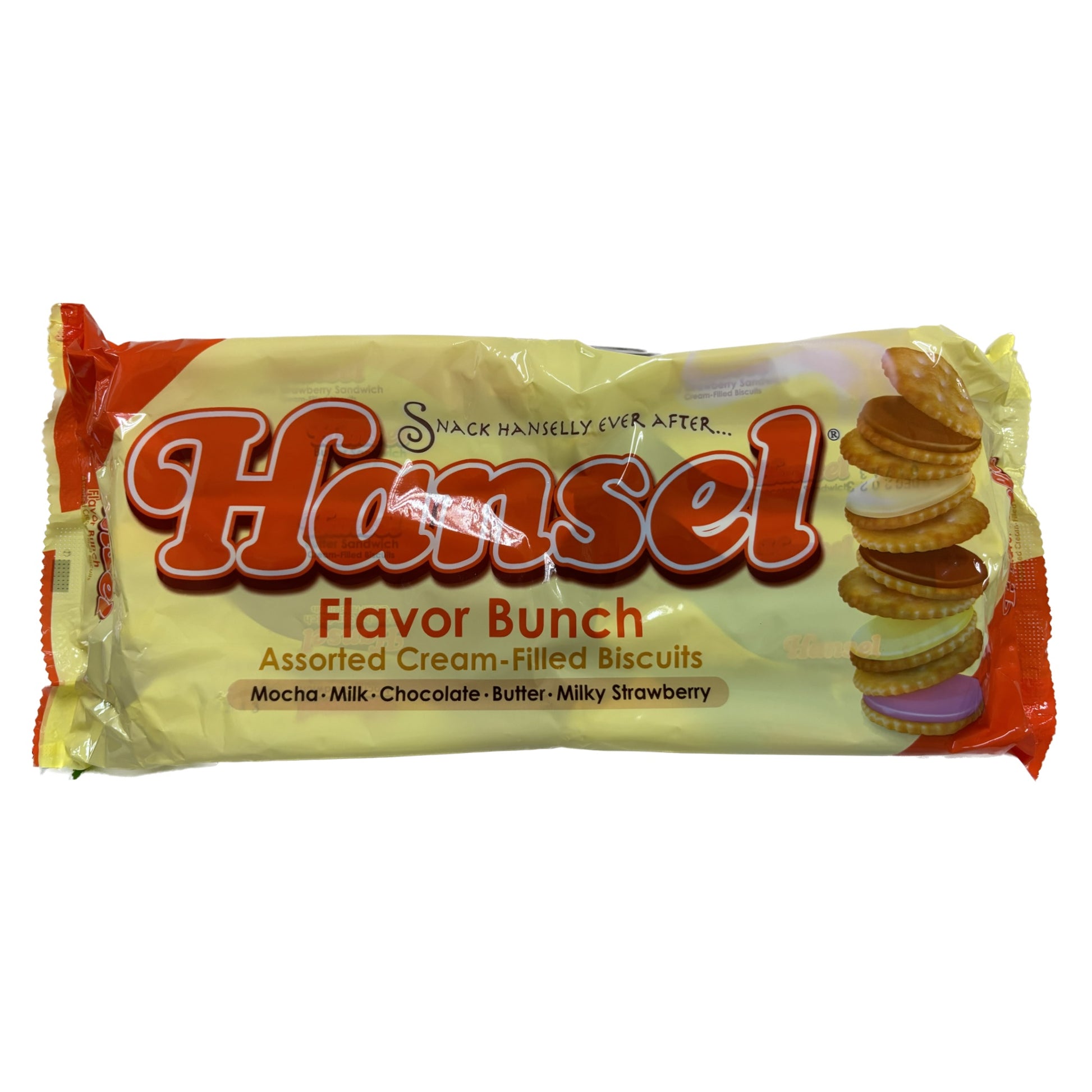 Hansel Flavor Bunch Assorted Cream-Filled Biscuits (31g x 10 packs ...